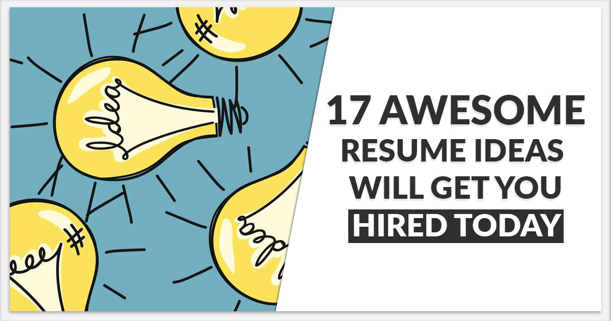 17 awesome graphic design resume to get you hired today.