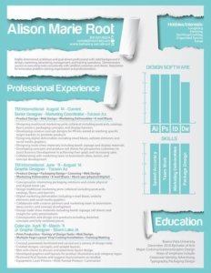 17 awesome graphic design resume to get you hired today. – Graphic Designo