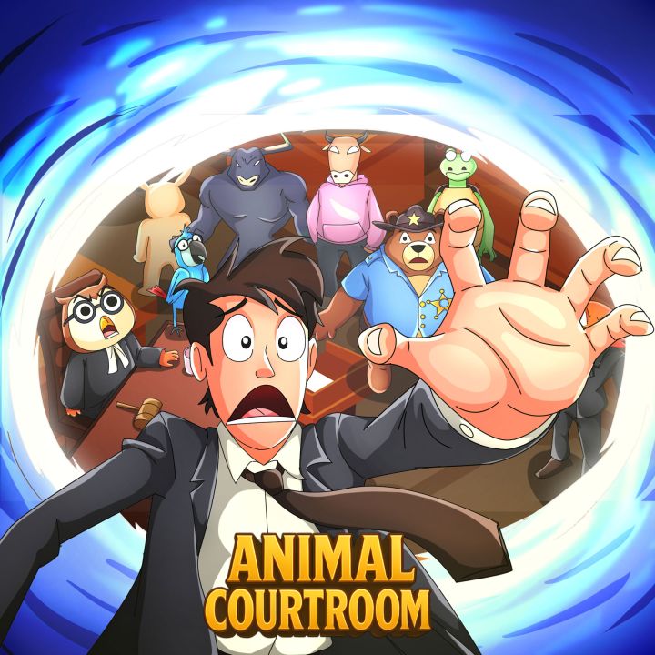 Animal Courtroom – Animated Series – Graphic Designo